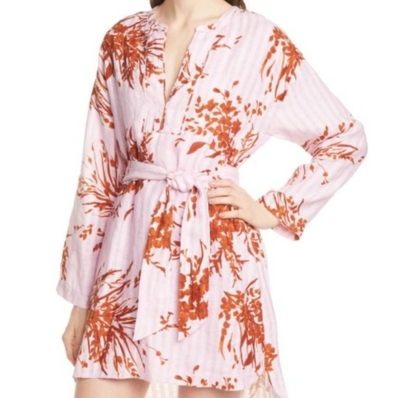Joie | Dresses | Joie Linen Dress With Floral Design | Poshmark